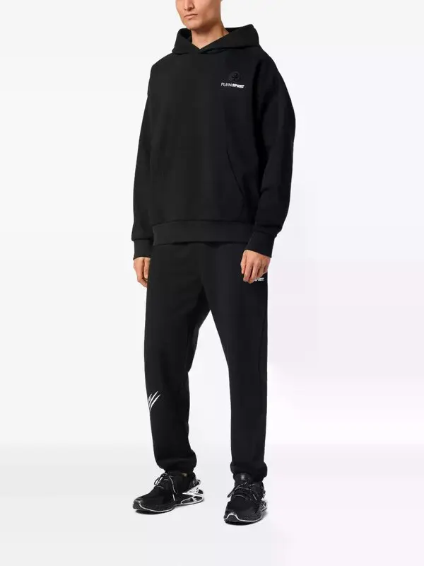 PLEIN SPORT Logo Print Hoodie