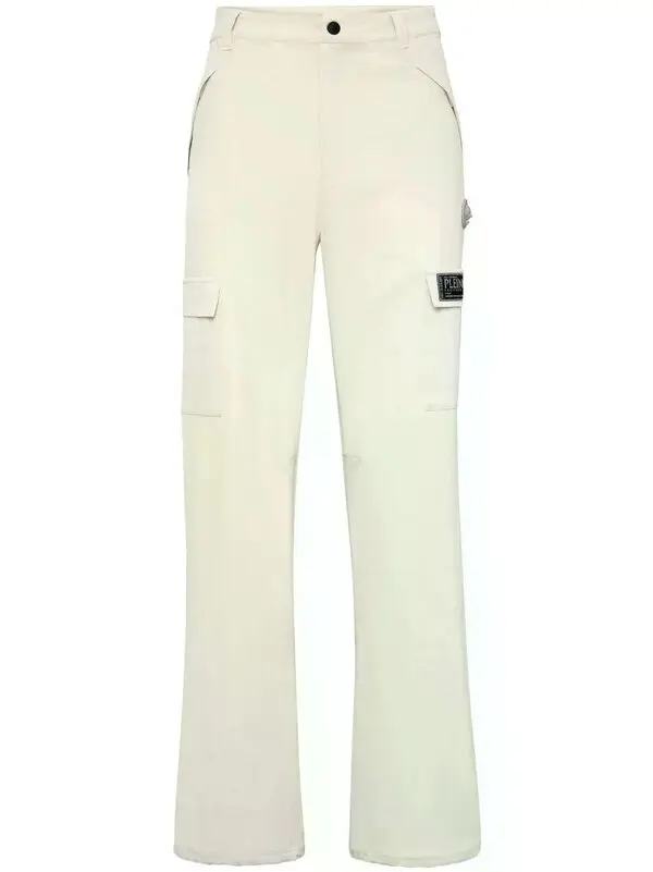PLEIN SPORT Cargo Trousers - Grey