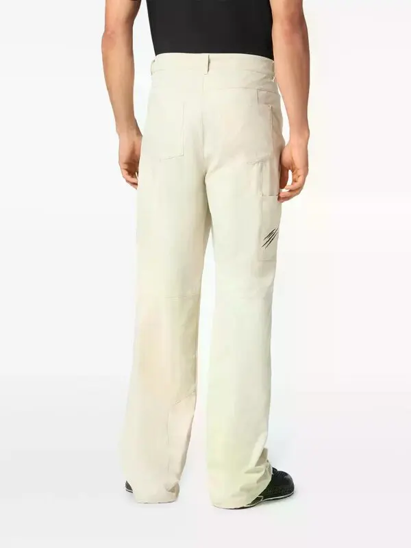 PLEIN SPORT Cargo Trousers - Grey