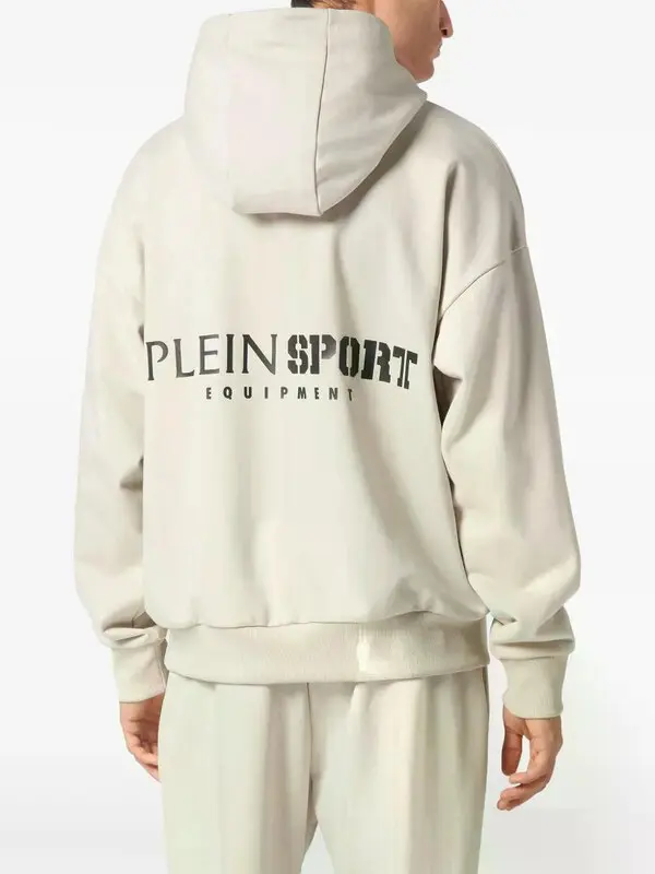 PLEIN SPORT Logo-print Hoodie