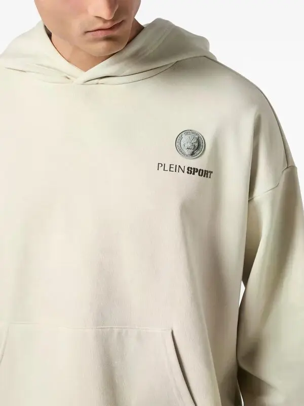 PLEIN SPORT Logo-print Hoodie