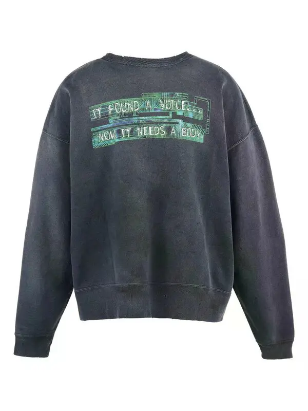 SAINT MXXXXXX Graphic-print Sweatshirt