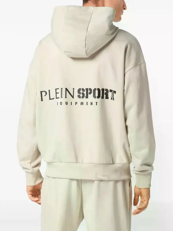 PLEIN SPORT Logo-print Hoodie