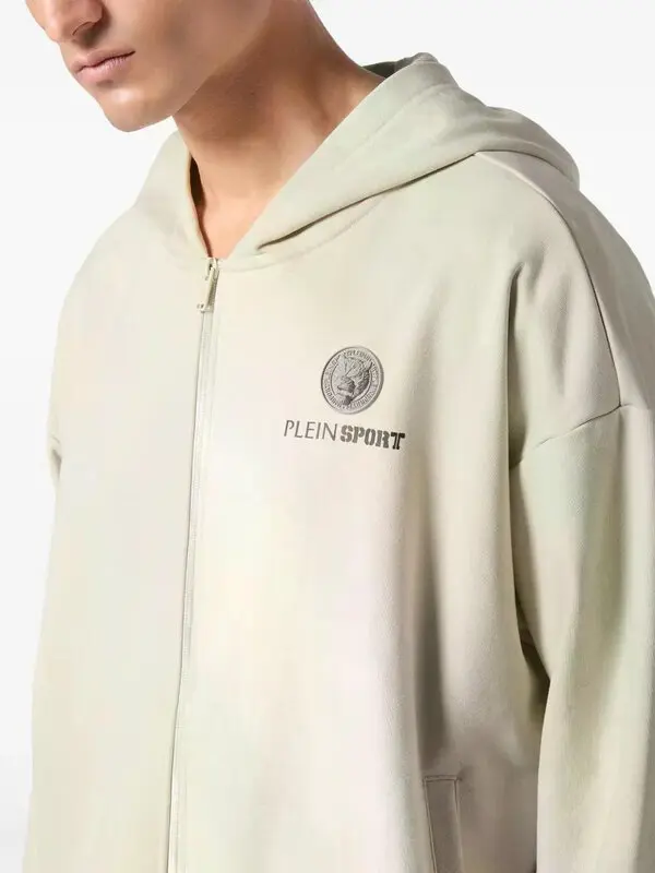 PLEIN SPORT Logo-print Hoodie