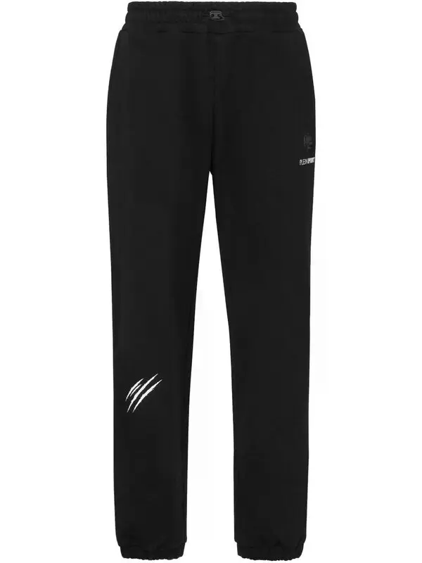 PLEIN SPORT Scratch-print Track Pants
