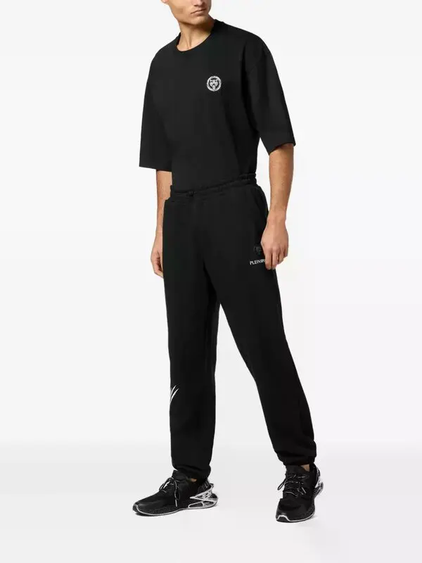 PLEIN SPORT Scratch-print Track Pants