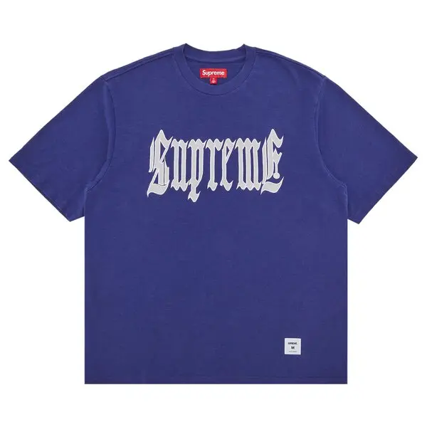 Supreme Old English Top - Blue