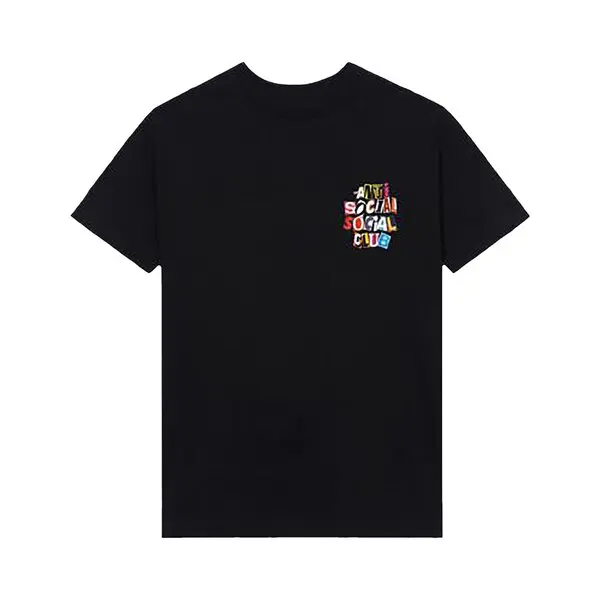 ANTI SOCIAL SOCIAL CLUB Torn Pages Of Our Story Tee - Black
