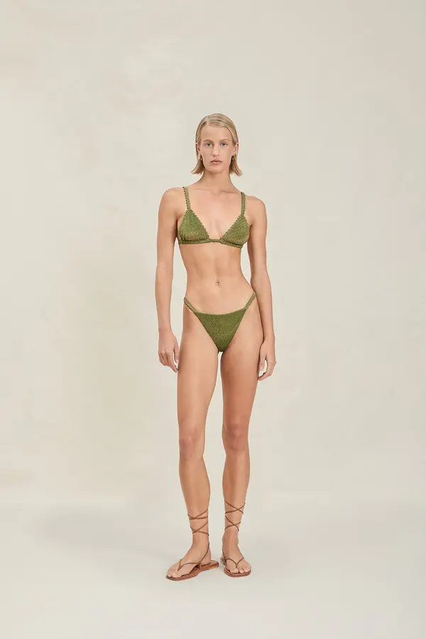 Devon Windsor Zack Bikini Bottom - Green