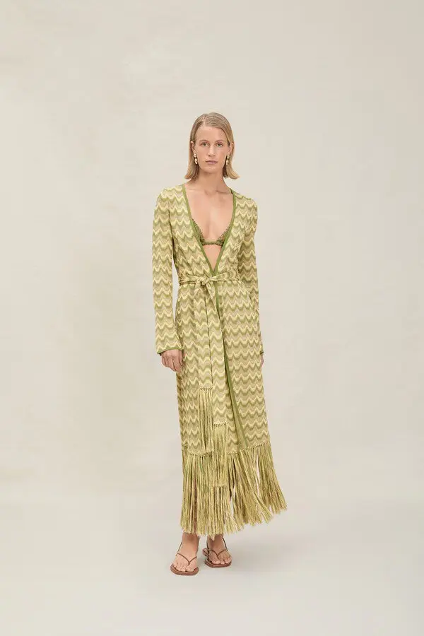 Devon Windsor Lia Robe - Green