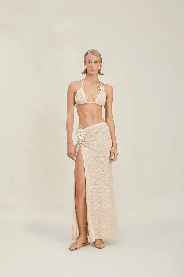 Devon Windsor Magnolia Skirt - Natural