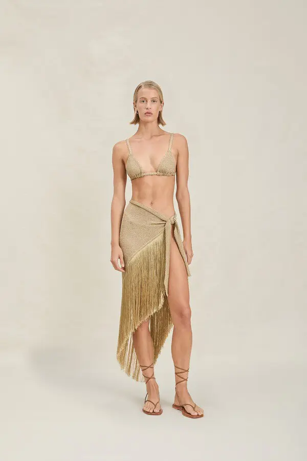 Devon Windsor Paxton Skirt - Gold