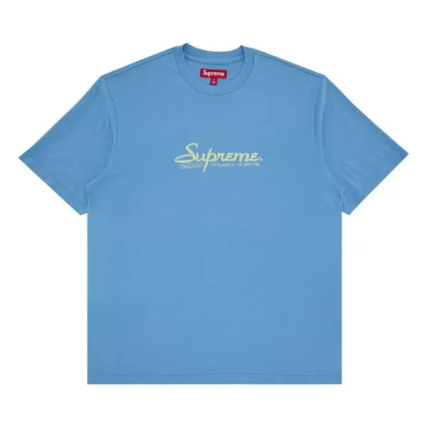 Supreme Contact Short-sleeve Top 'dusty - Blue
