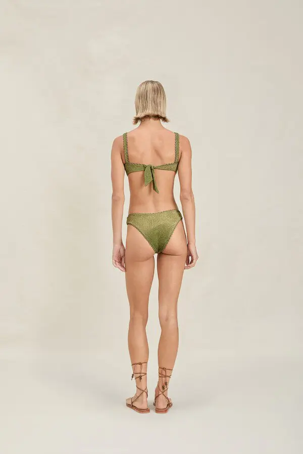 Devon Windsor Wade Bikini Bottom - Green