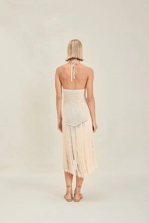 Devon Windsor Ronnie Midi Dress - Brown