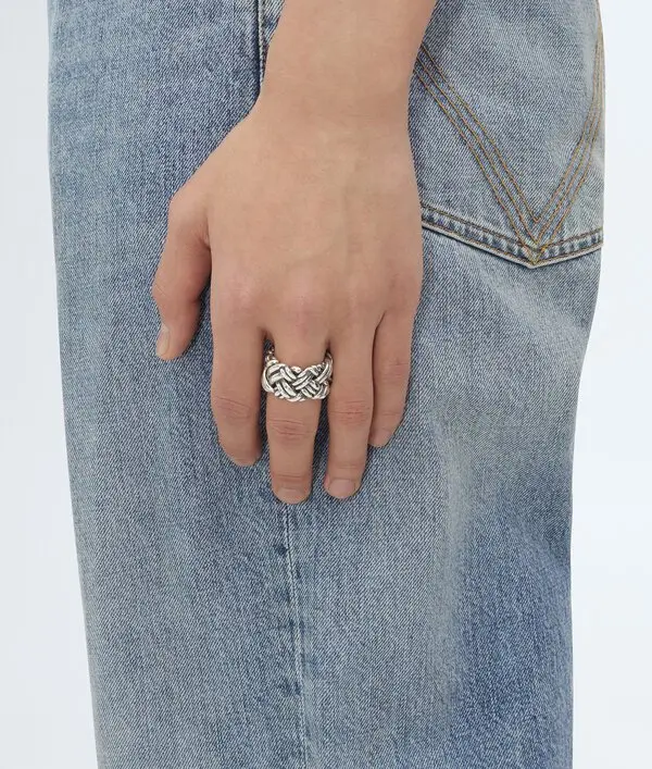 Bottega Veneta Intreccio Ring