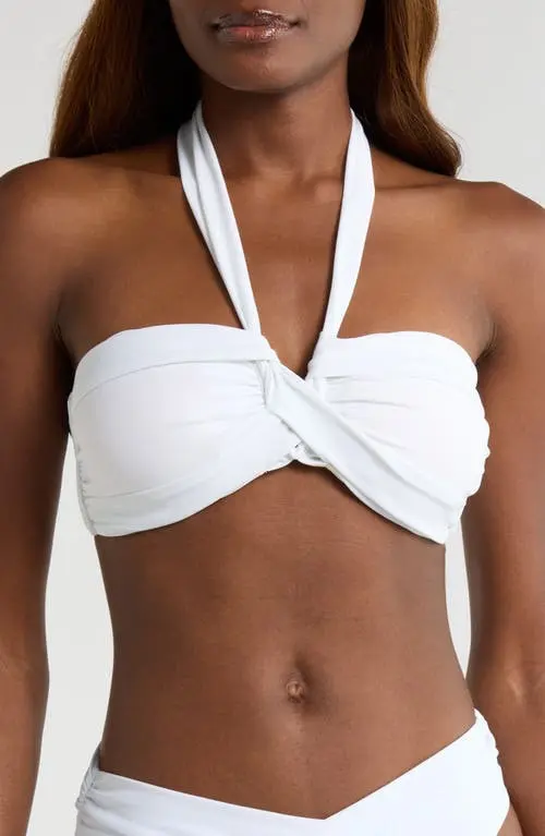 Ramy Brook Arielle Bikini Top - White