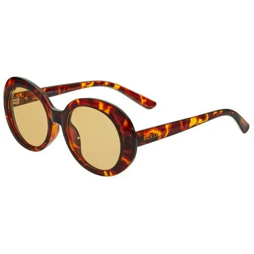 BERTHA WATCHES Annie Polarized Sunglasses - Tortoise/amber