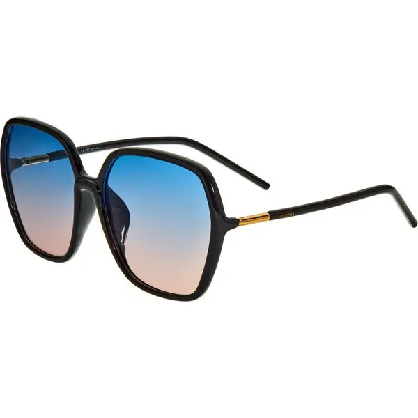 BERTHA WATCHES Priscilla Polarized Sunglasses - Black/blue-pink