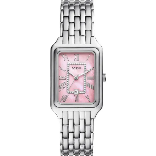Fossil Raquel Bracelet Watch - Silver Pink