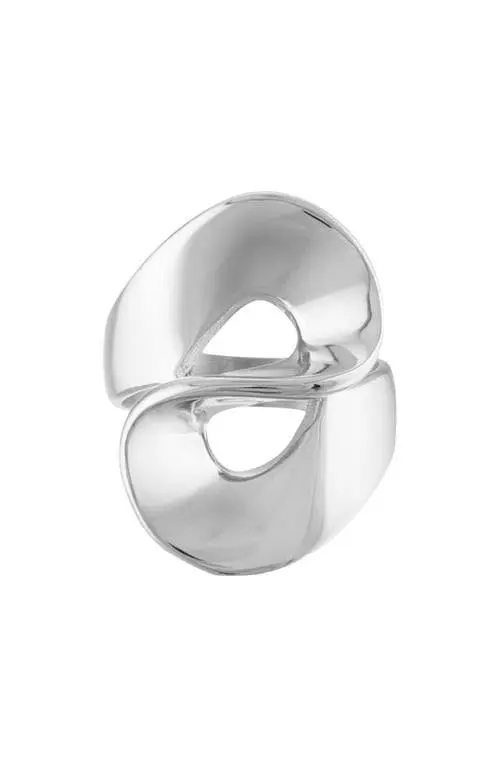 Ben Oni Afiya Figure Statement Ring - Silver