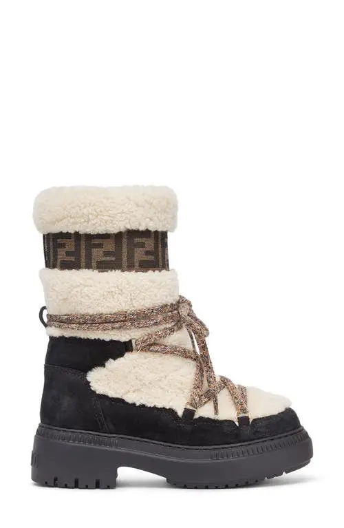 Fendi Shearling Boots