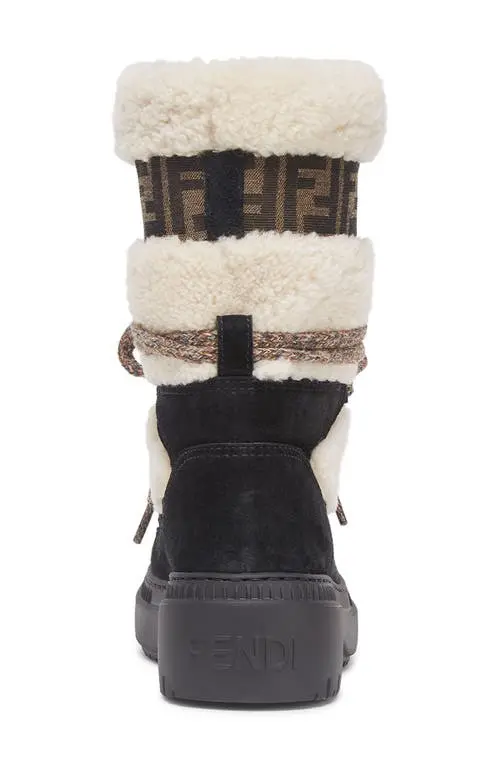 Fendi Shearling Boots