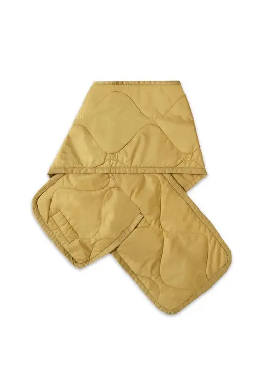 MEMBERS ONLY Quilted Scarf - Yellow