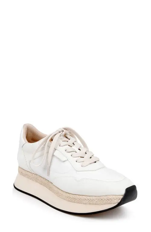 L'Agence Ivone Platform Sneakers - Vintage White