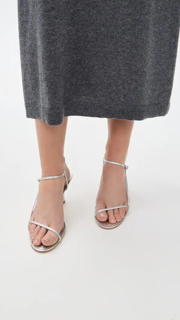 TONY BIANCO Caprice Heels - Silver Metallic