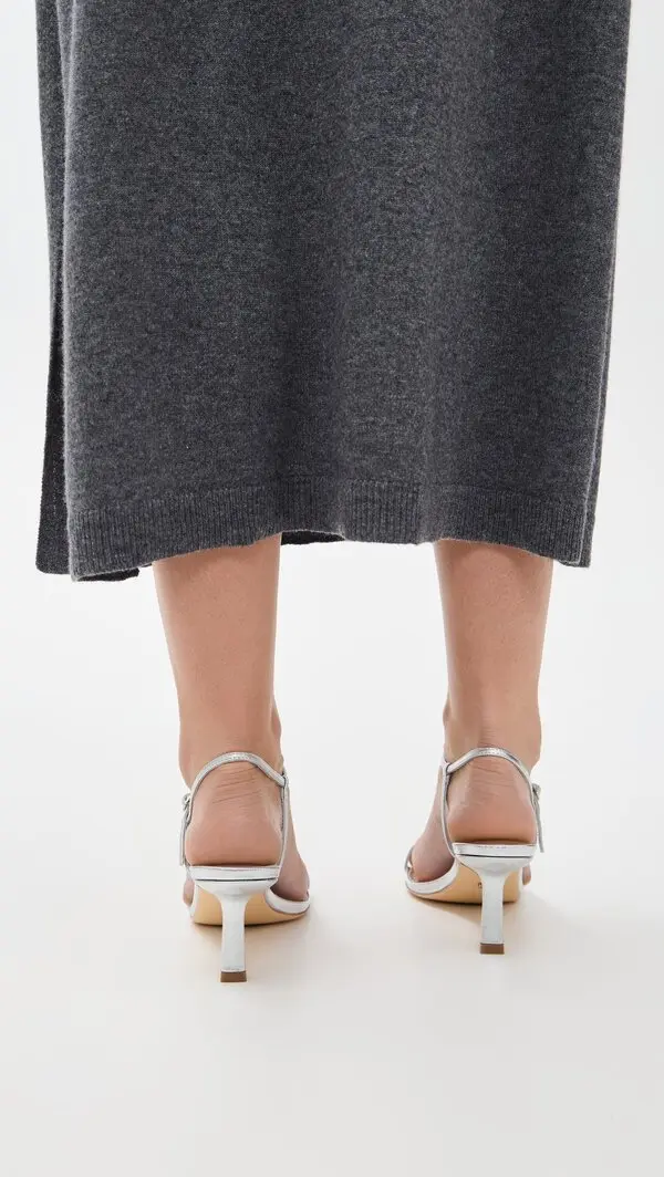 TONY BIANCO Caprice Heels - Silver Metallic