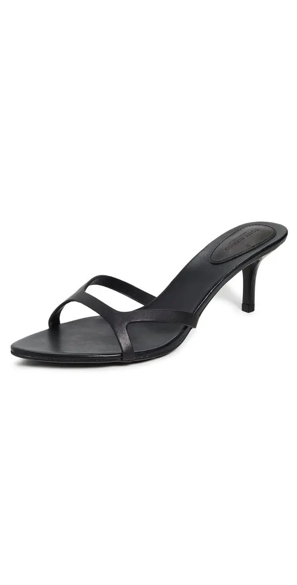 TONY BIANCO Daisy Stiletto Sandals - Black Como