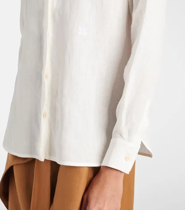 Max Mara Abisso Linen Shirt - White