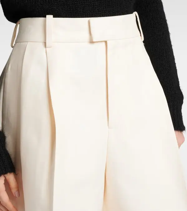 JIL SANDER Cotton Bermuda Shorts