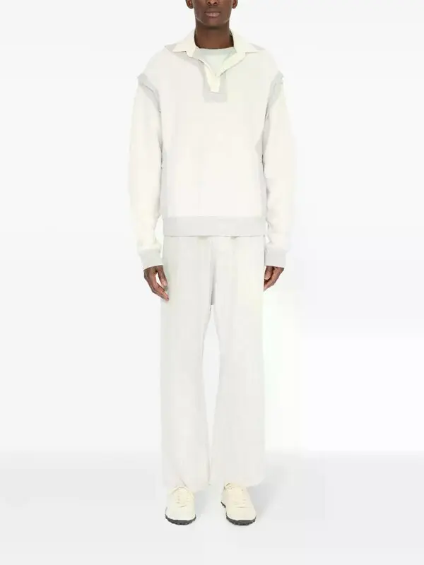 MAISON MARGIELA Textured-finish Polo Shirt