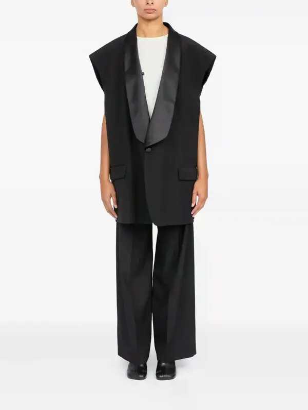 MAISON MARGIELA Tailored Waistcoat - Black