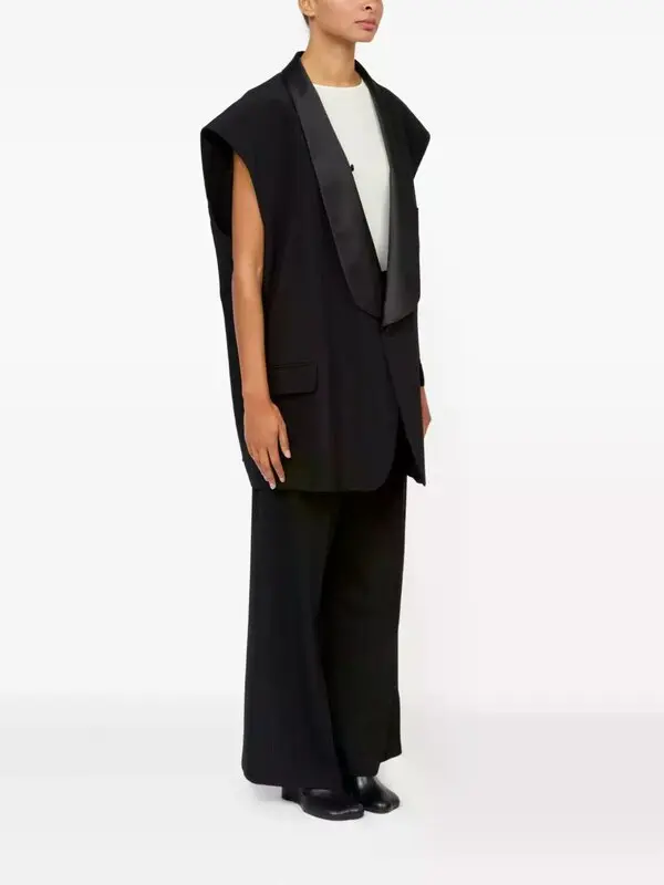 MAISON MARGIELA Tailored Waistcoat - Black