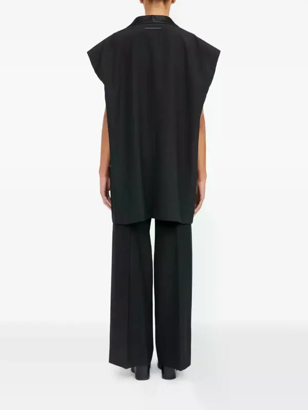 MAISON MARGIELA Tailored Waistcoat - Black