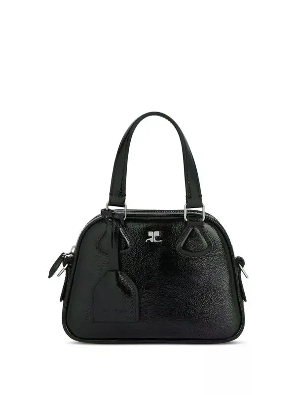 COURREGES Ac Stud Tote Bag - Black
