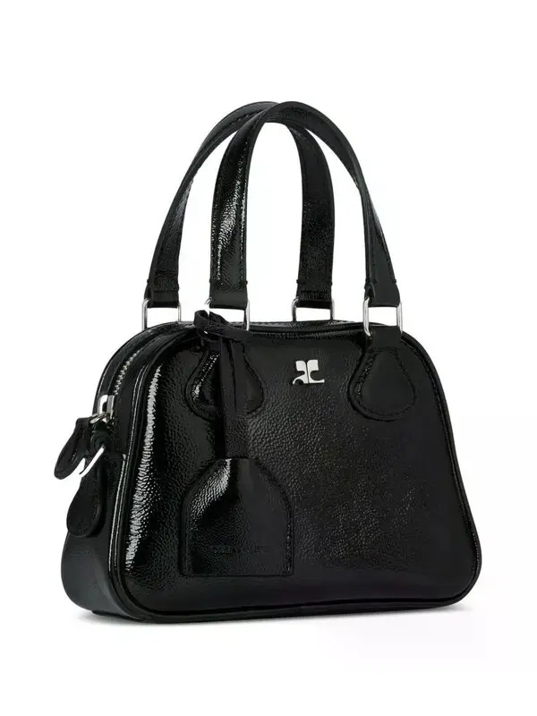 COURREGES Ac Stud Tote Bag - Black