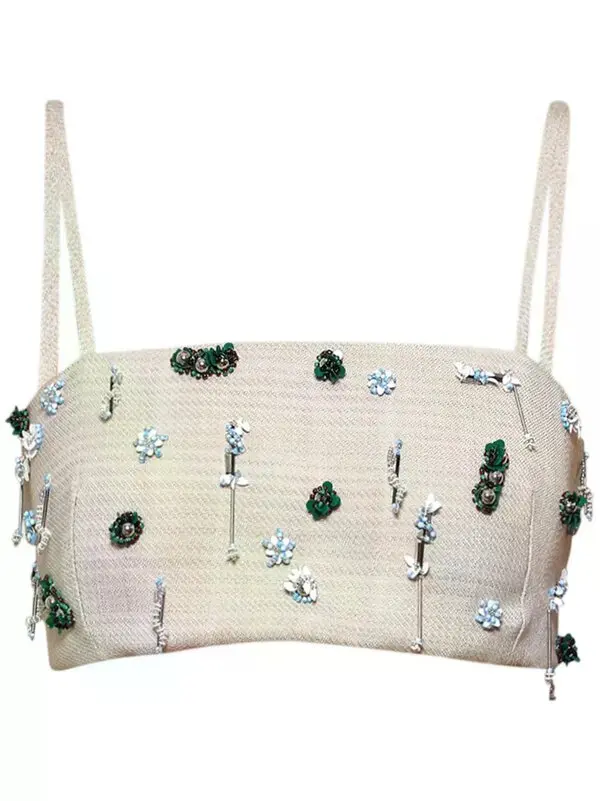 Christopher Esber Embla Beaded Top