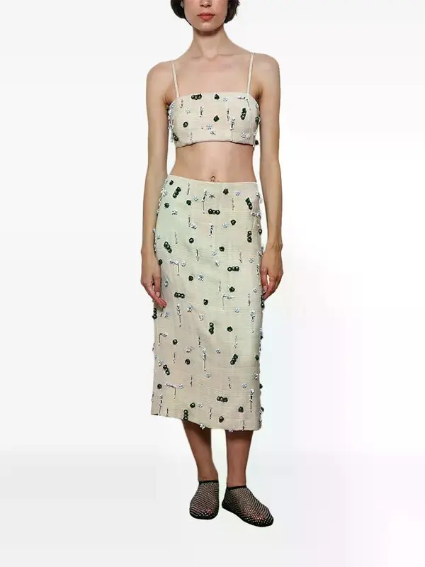 Christopher Esber Embla Beaded Top