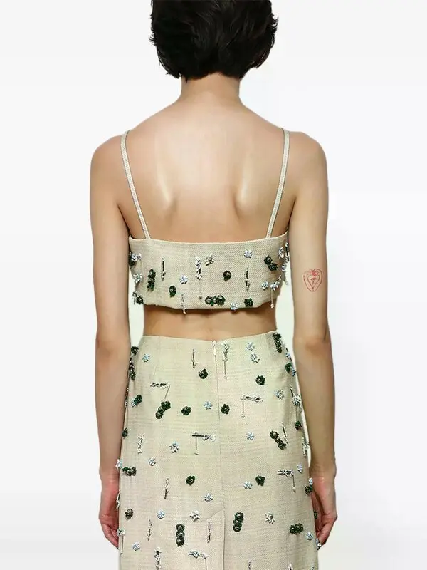 Christopher Esber Embla Beaded Top