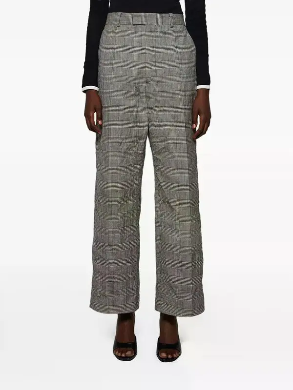Vetements Checked Trousers