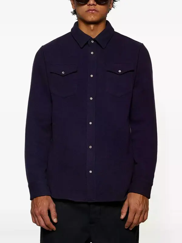 THE ELDER STATESMAN Straight-leg Trousers - Black