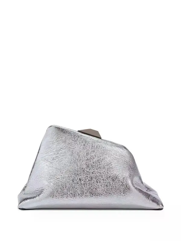 Attico Day Off Clutch - Silver