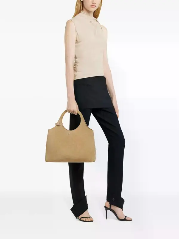 COURREGES Holy Day Handbag - Neutrals