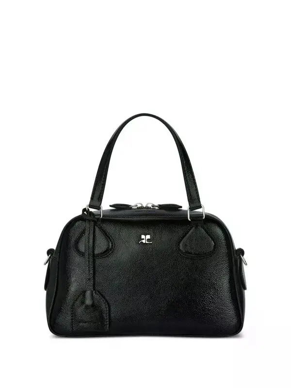 COURREGES Ac Stud Bowling Bag - Black