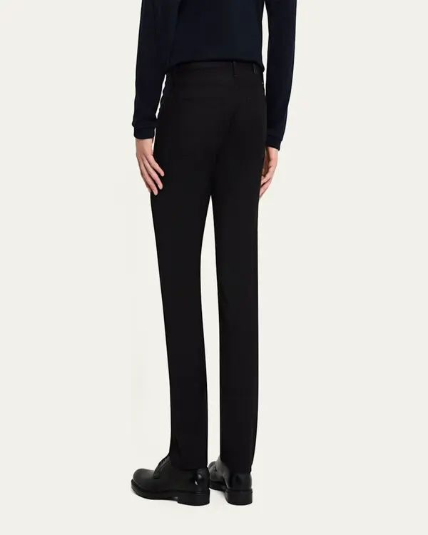 Giorgio Armani Wool Twill Five-pocket Pants