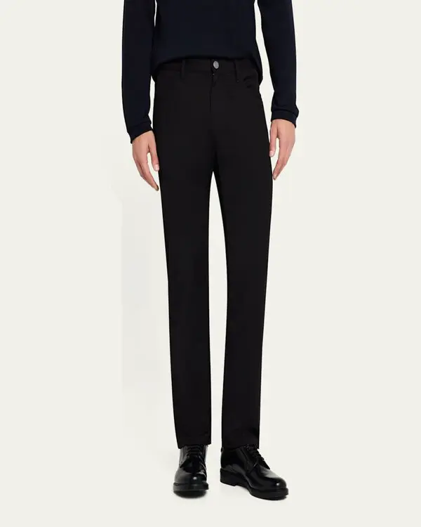 Giorgio Armani Wool Twill Five-pocket Pants